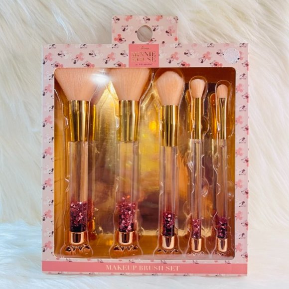 Disney | Accessories | Minnie Mouse Makeup Brush Set | Poshmark